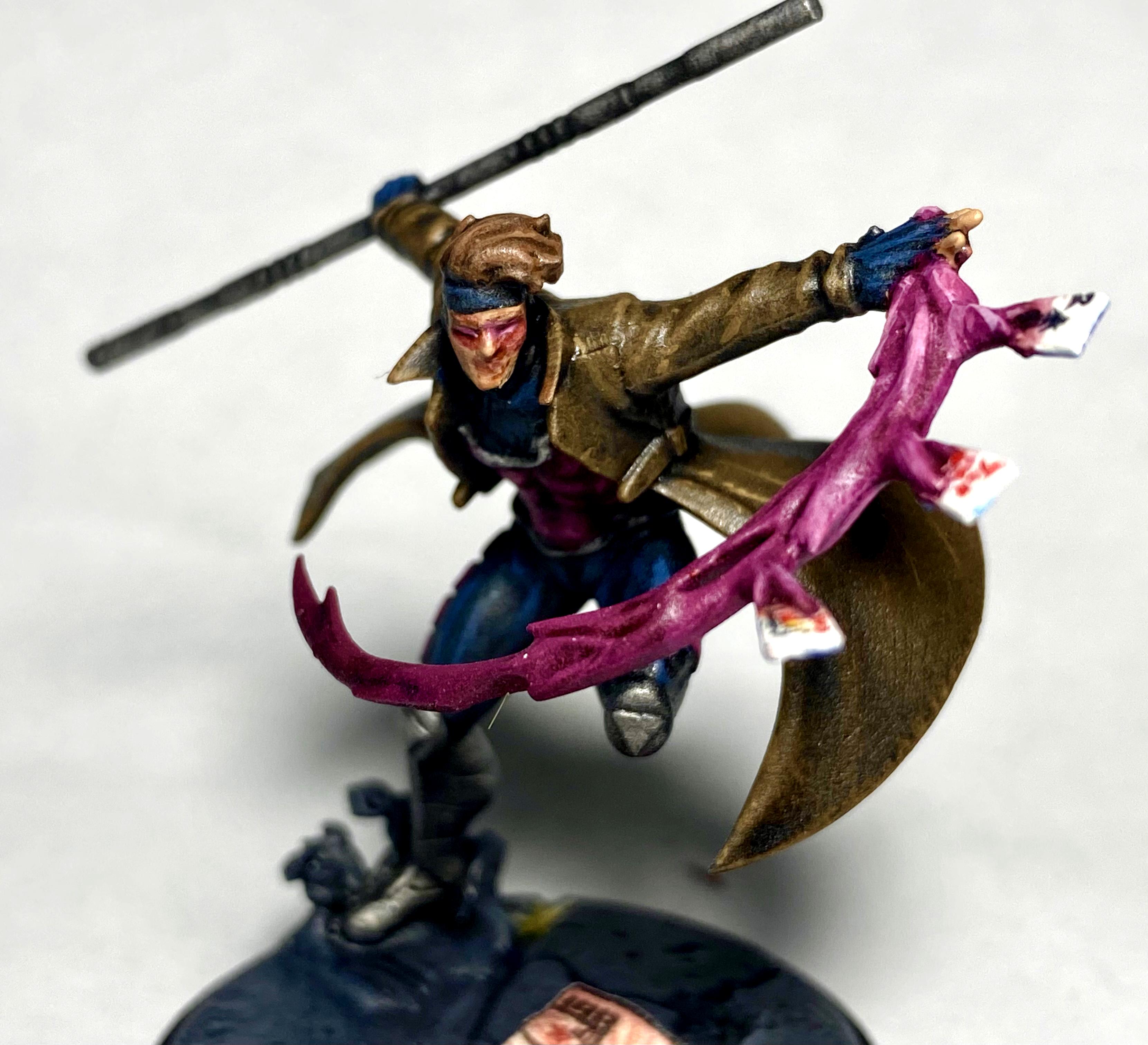 Atomic Mass Games, Gambit, Infinity, Marvel Crisis Protocol, Mutant, Uncanny, X Men - Gambit A4 ...